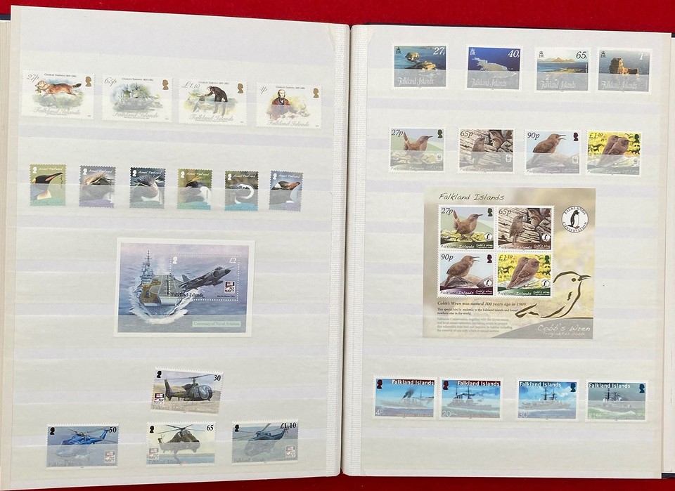Falkland Islands. Large mint collection in a Stockbook. | eBay