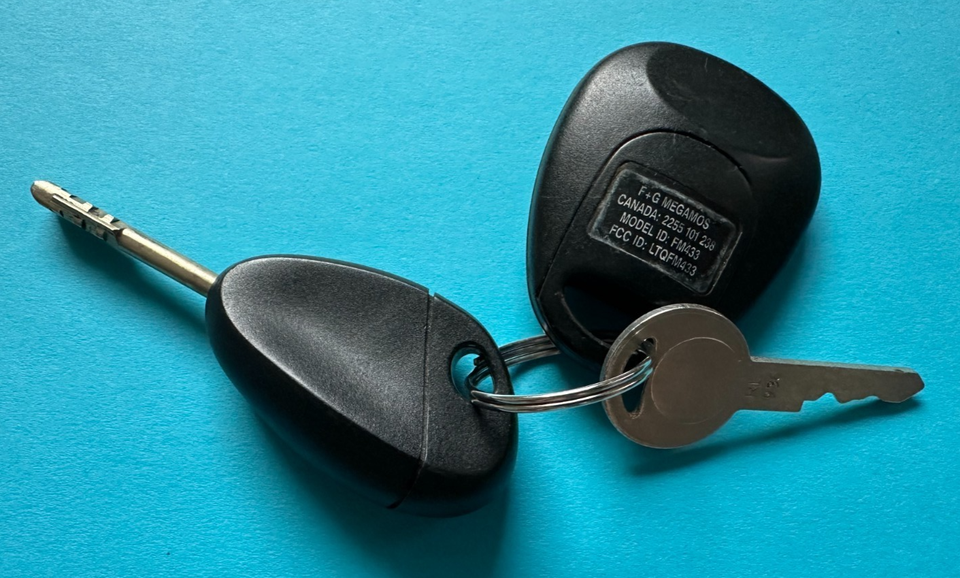 OEM 1997-2003 ASTON MARTIN DB7 REMOTE KEY FOB 2 BUTTONS + VALET SET ...
