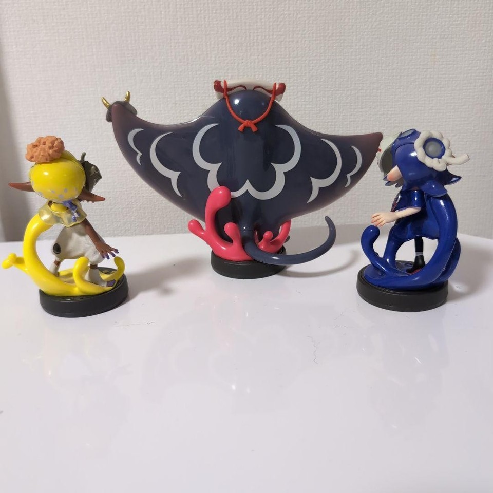 Splatoon Amiibo Fuuka Utsuho Mantaro 3-Piece Set, Collectible, Japan ...