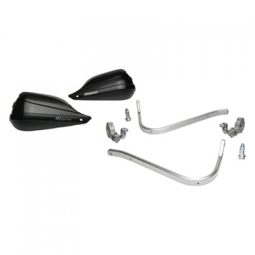 Barkbusters Universal Storm Two Point Mounted Handguard Kit Black 7/8 ...