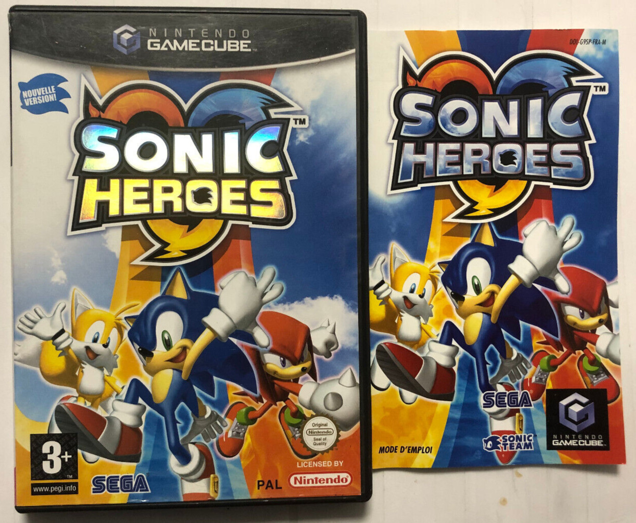 Sonic Heroes Game Cube - Prix - Photo - Présentation
