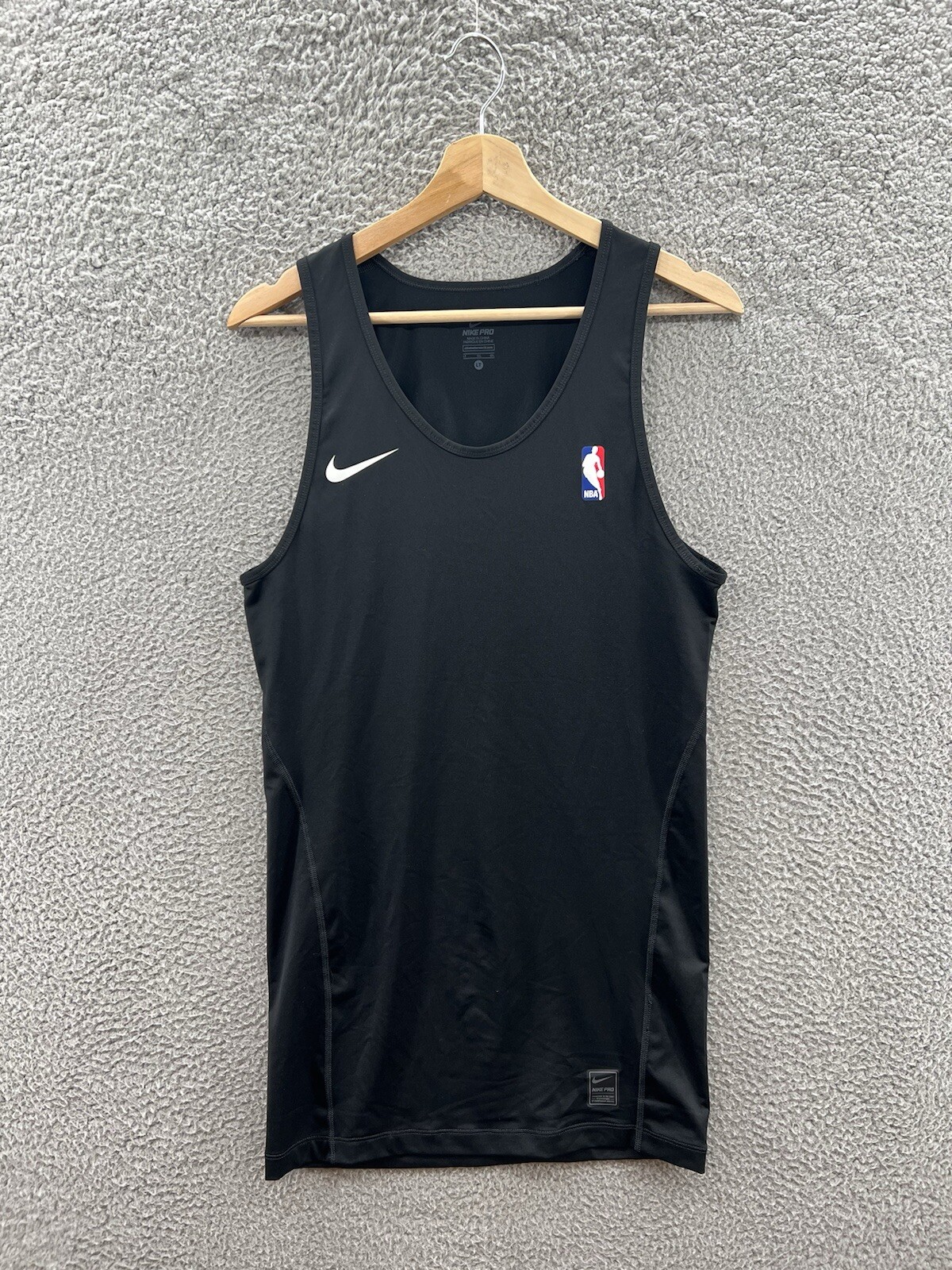 Nike NBA Team Player Issue Nike Pro Black Compression… - Gem