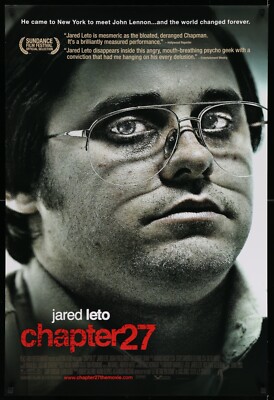 CHAPTER 27 - 27"x40" Original Movie Poster One Sheet 2008 Jared Leto ...