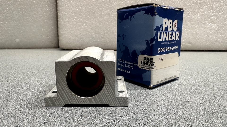 PBC PACIFIC BEARING P08 LINEAR BEARING NIB NOS 1/2" SHAFT | eBay
