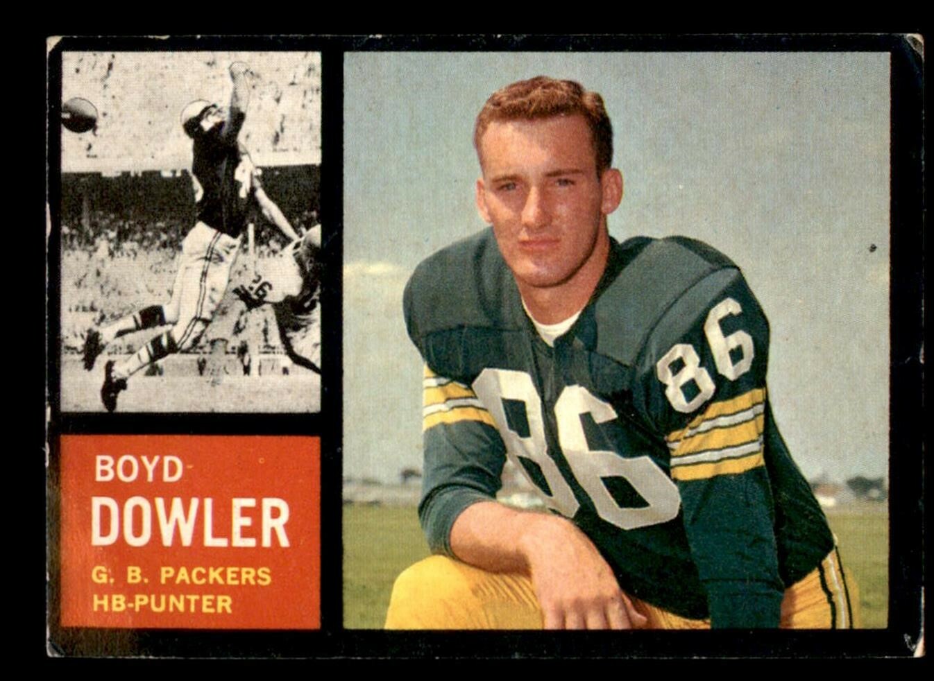 1962 Topps Football #71 Boyd Dowler VG | eBay