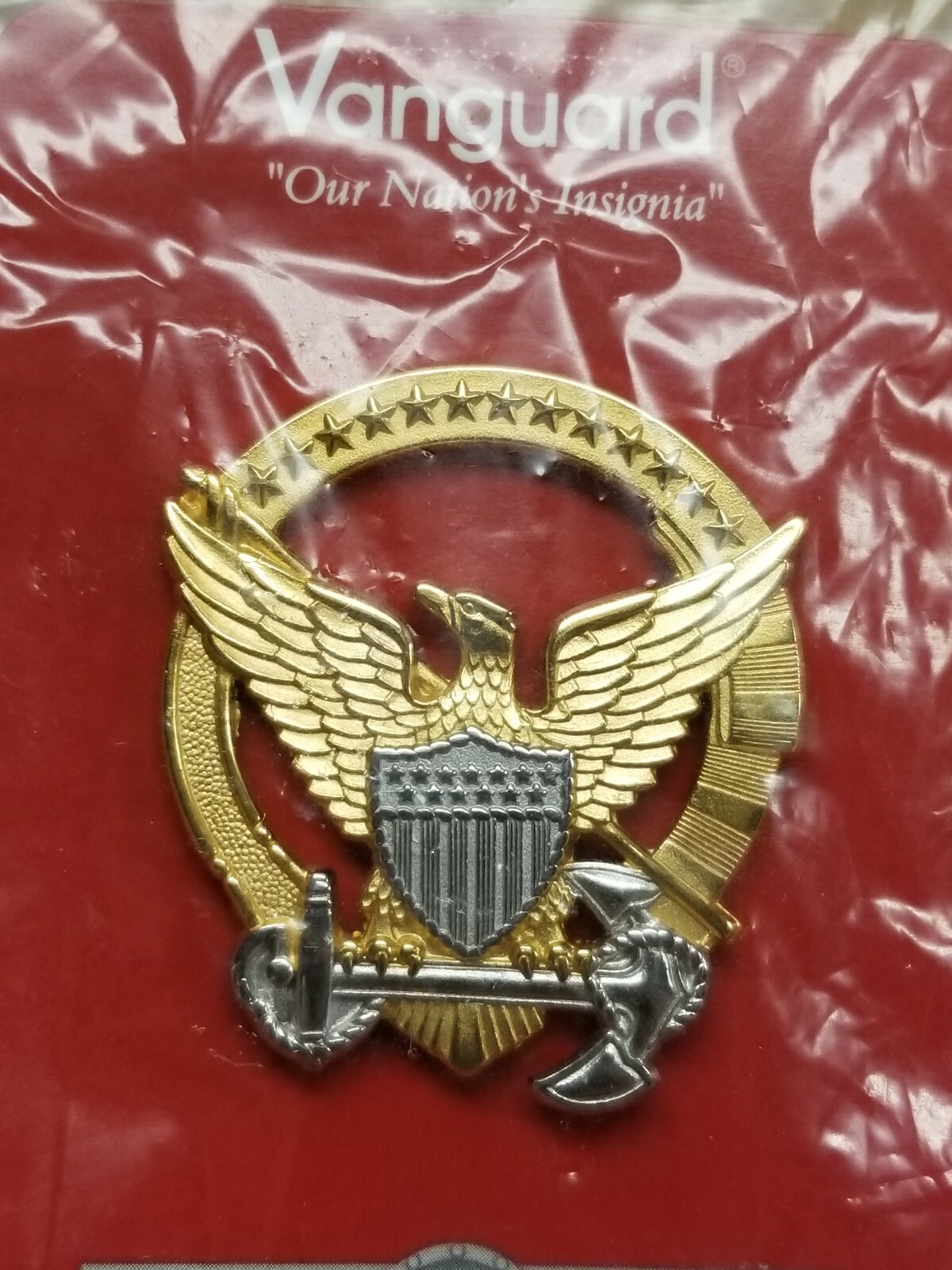 Early 2000s Coast Guard Command Afloat Badge Full Size NOS Vanguard ...