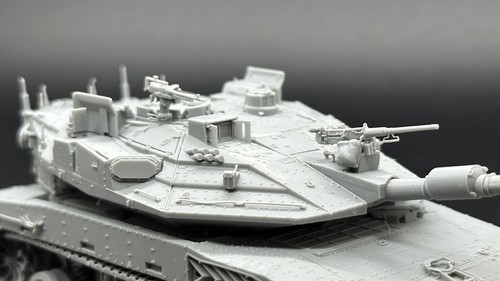 New 3D Printed 1/72 Israel Merkava 4M Main Battle Tank Unpainted Model ...