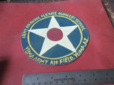WWII USAAF FLEXIBLE GUNNERY SCHOOL YUMA AAF YUMA ARZ FLIGHT JACKET ...