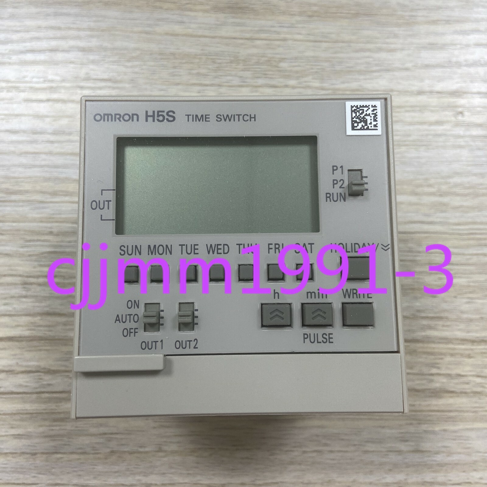 1pc Omron Time Switch Week H5s-wb2d 24vdc 1 Year for sale online | eBay
