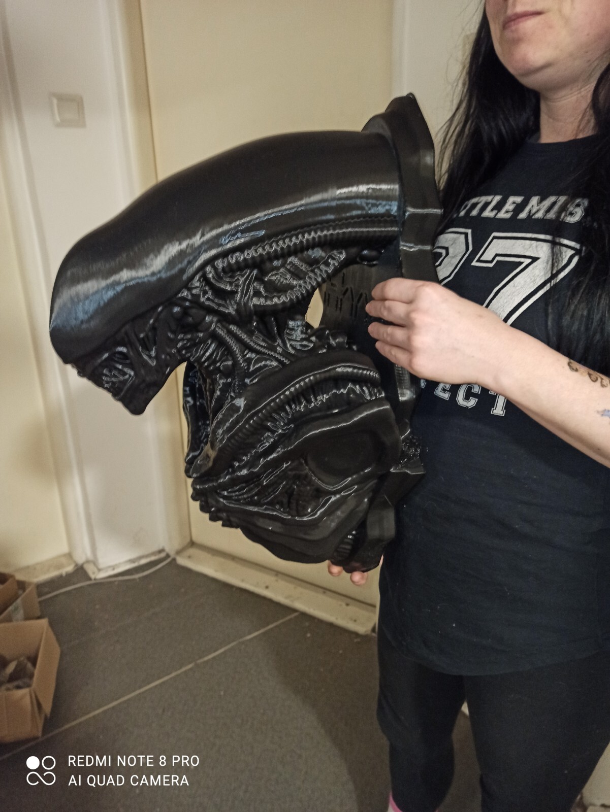 Xenomorph / Alien Bust Statue - mega size , wall mount ,the biggest on ...