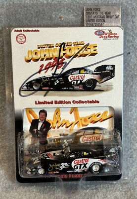 John Force 1996 Funny Car Mustang Driver Of Year 1:64 Scale NHRA NIB ...