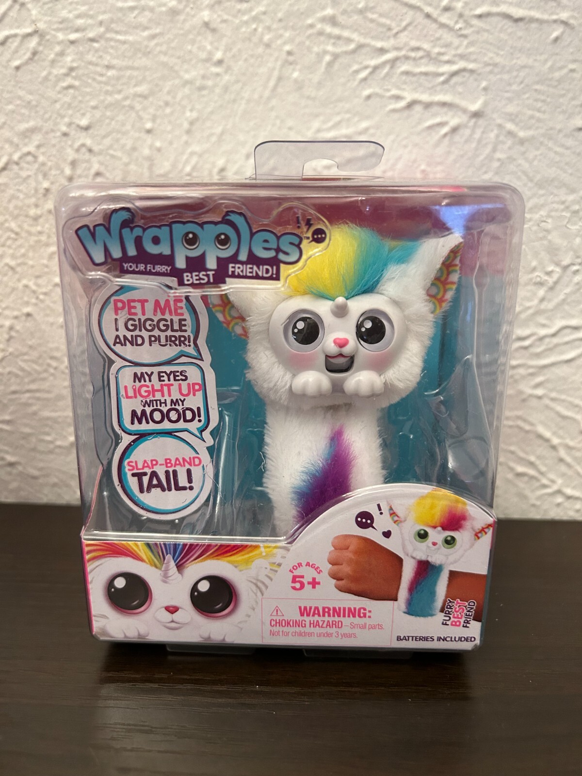 Little Live Pets 28812 Wrapples Slap Bracelets Una rainbow hair NEW IN ...