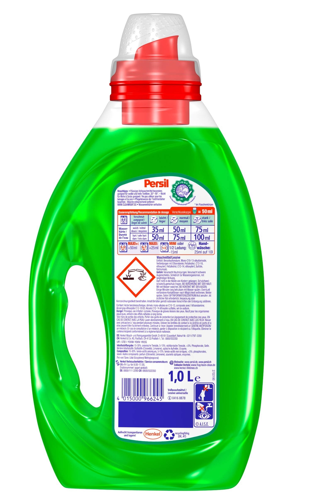 Persil Universal Gel Liquid Laundry Detergent 2 Pack of 1,46L | eBay