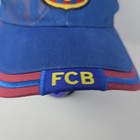 FC BARCELONA FOOTBALL SOCCER HAT CAP FCB OFFICIAL Adjustable Blue ...