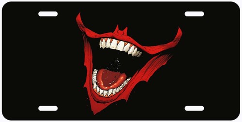 Joker Mount Aluminum Novelty Tag Car License Plate | eBay