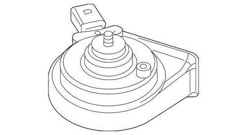 Volkswagen 5C0951221B Genuine OEM Low Note Horn for sale online | eBay