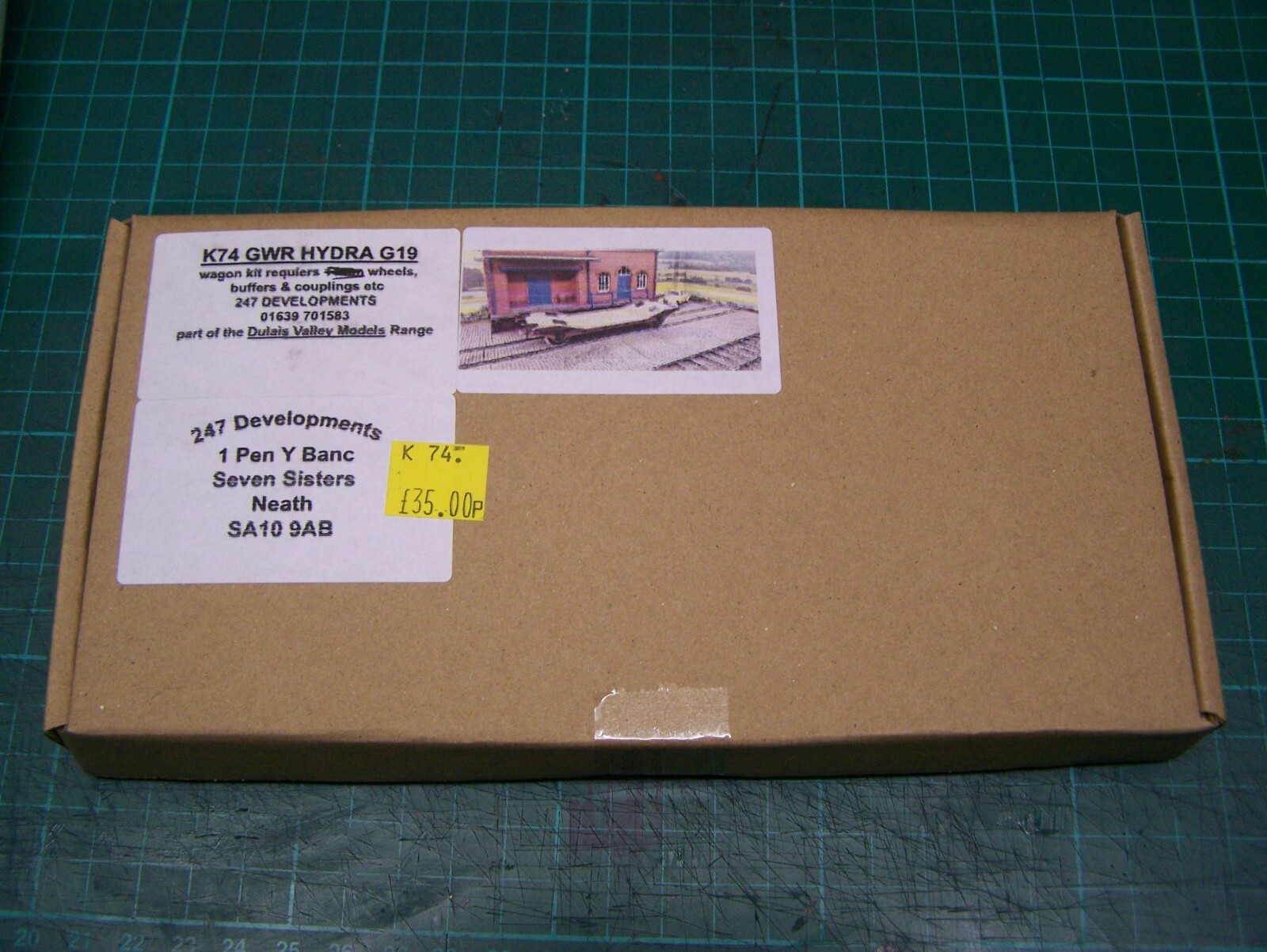 K74 GWR/BR Hydra Well Wagon 7mm 0 Scale, 3D Printed kit O Gauge | eBay UK
