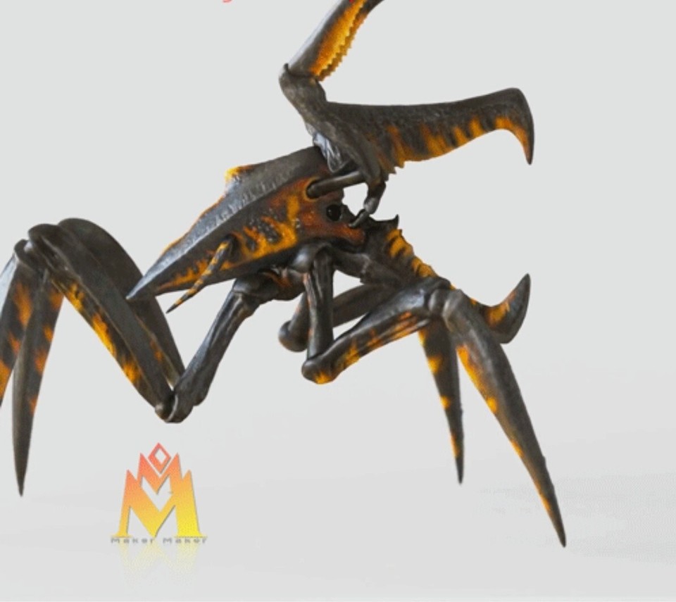 Warrior Bug Figure Starship Troopers High Quality 12K Resin 3D Printed ...