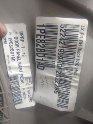 CARAVAN 2011 Door Trim Panel, Front 333192-1 | eBay