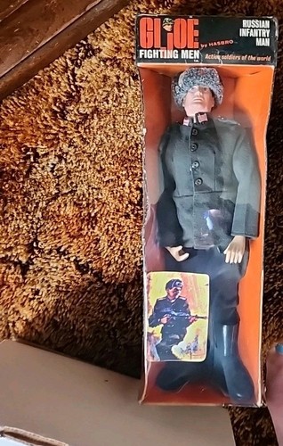 German GI JOE Russian Infantry Man SEALED BOX 1960'S | eBay