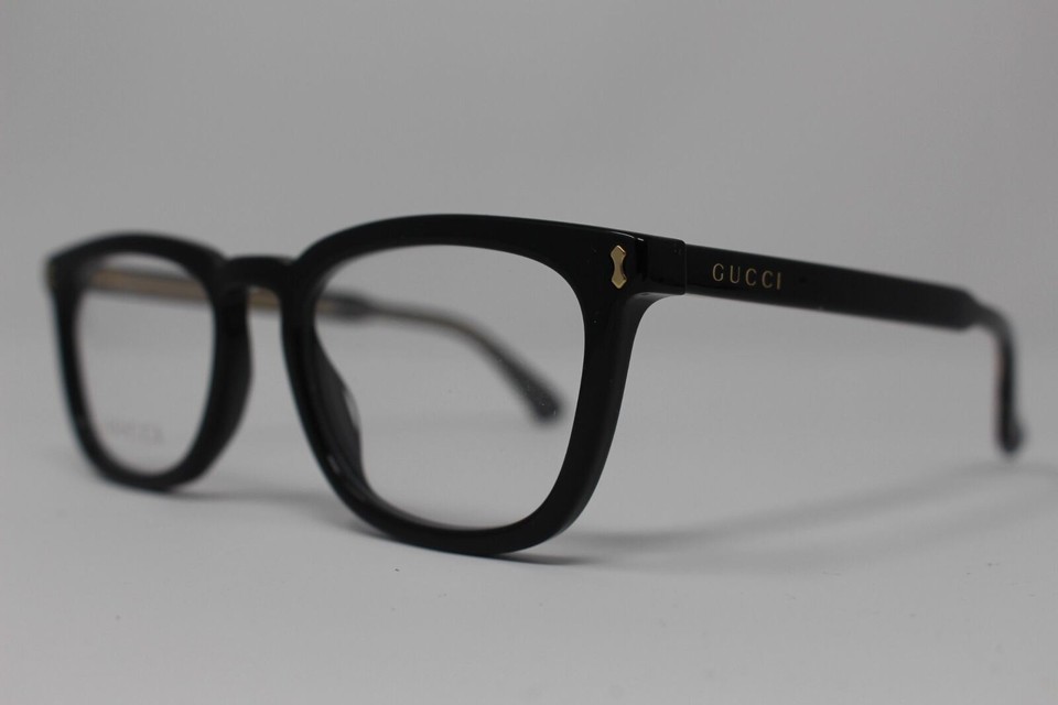 GUCCI mod GC0126O col 001 sz 51/20 Eyeglasses Frame | eBay UK
