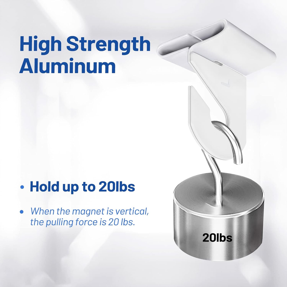 10 Pairs Drop Ceiling Hooks Heavy Duty Suspended Ceiling Grid Clips for ...