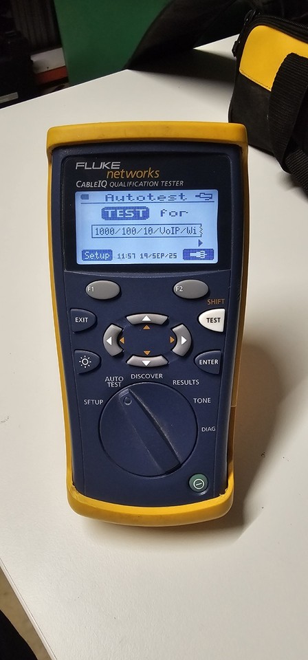 Fluke Networks CableIQ Qualification Tester | eBay UK