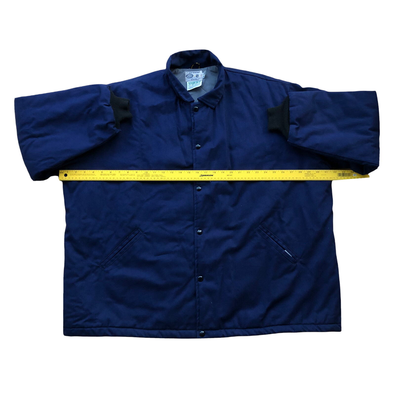 Vintage Indura Jacket Westex Flame Resistant 3XL Quil… - Gem