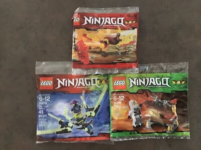 LEGO NINJAGO 30083 Dragon Fight 30294 the Cowler Dragon 30086 Hidden ...
