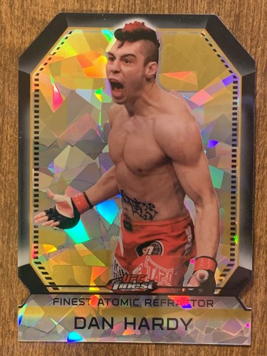 2011 Topps UFC Finest - Finest Atomic Refractor #FAR-11 Dan Hardy for ...
