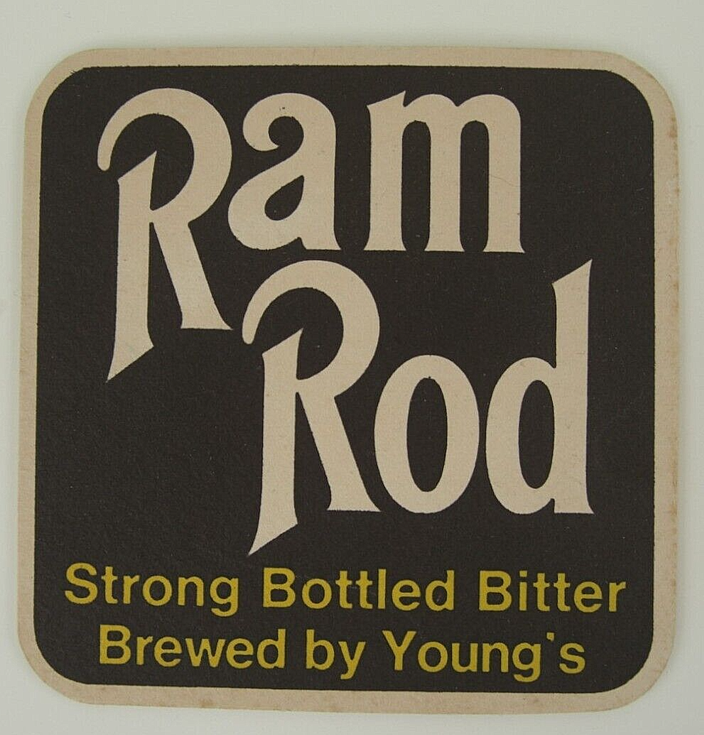 John Youngs London Ramrod Bottled Bitter Beer Mat Coaster c 1980s | eBay