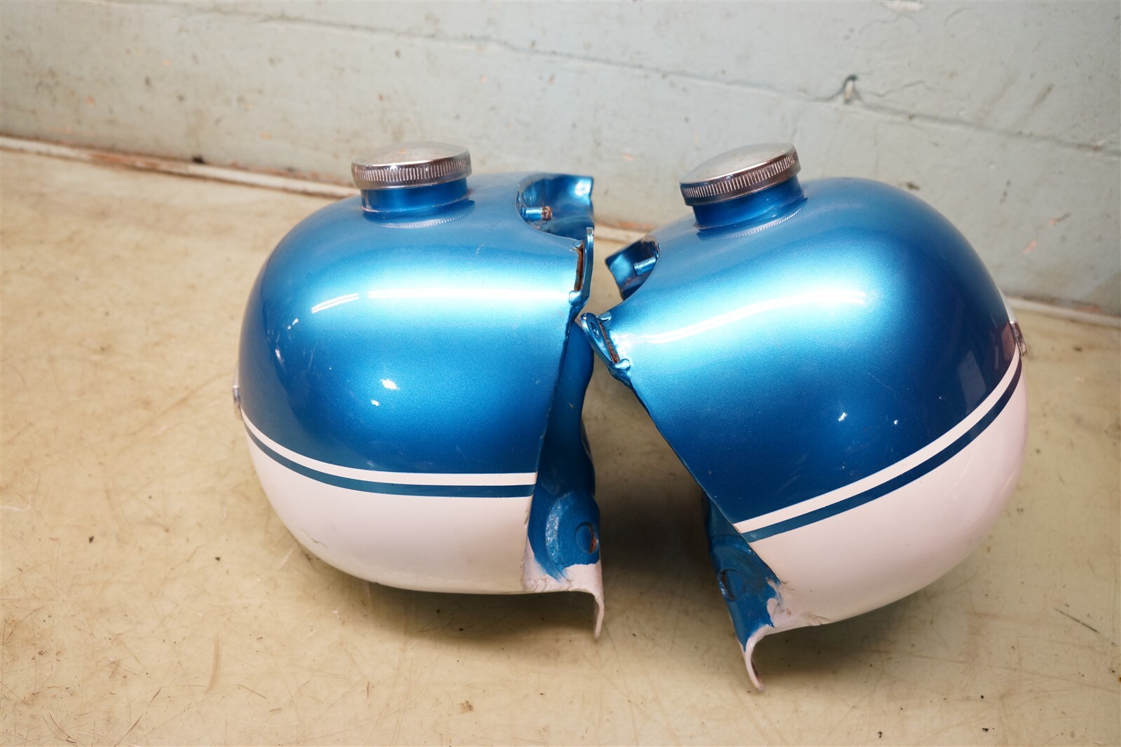 1967 Harley Shovelhead Panhead Fl Flh Duo Electa Glide *2835 Gas Tanks ...