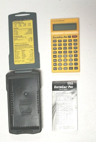 Calculated Industries ElectriCalc Pro Construction Master Model 5060 ...