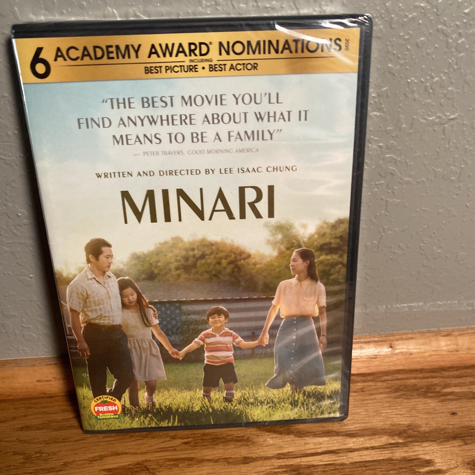 Minari DVD Alan Kim, Yeri Han, Noel Cho, Steven Yeun, Lee Chung ...