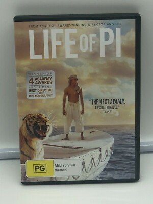 Life Of Pi DVD Very Good Condition Region 4 9321337146935 | eBay