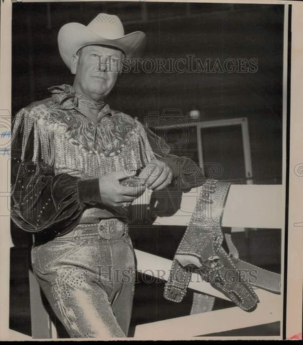 1968 Press Photo Cowboy actor Rex Allen. - hpw15886 | eBay