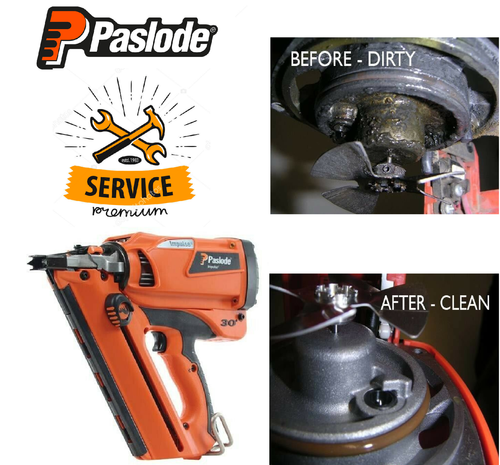 PASLODE IM350 IM350+ IM350+ LI-ION FIRST FIX NAIL GUN SERVICE + REPAIRS ...