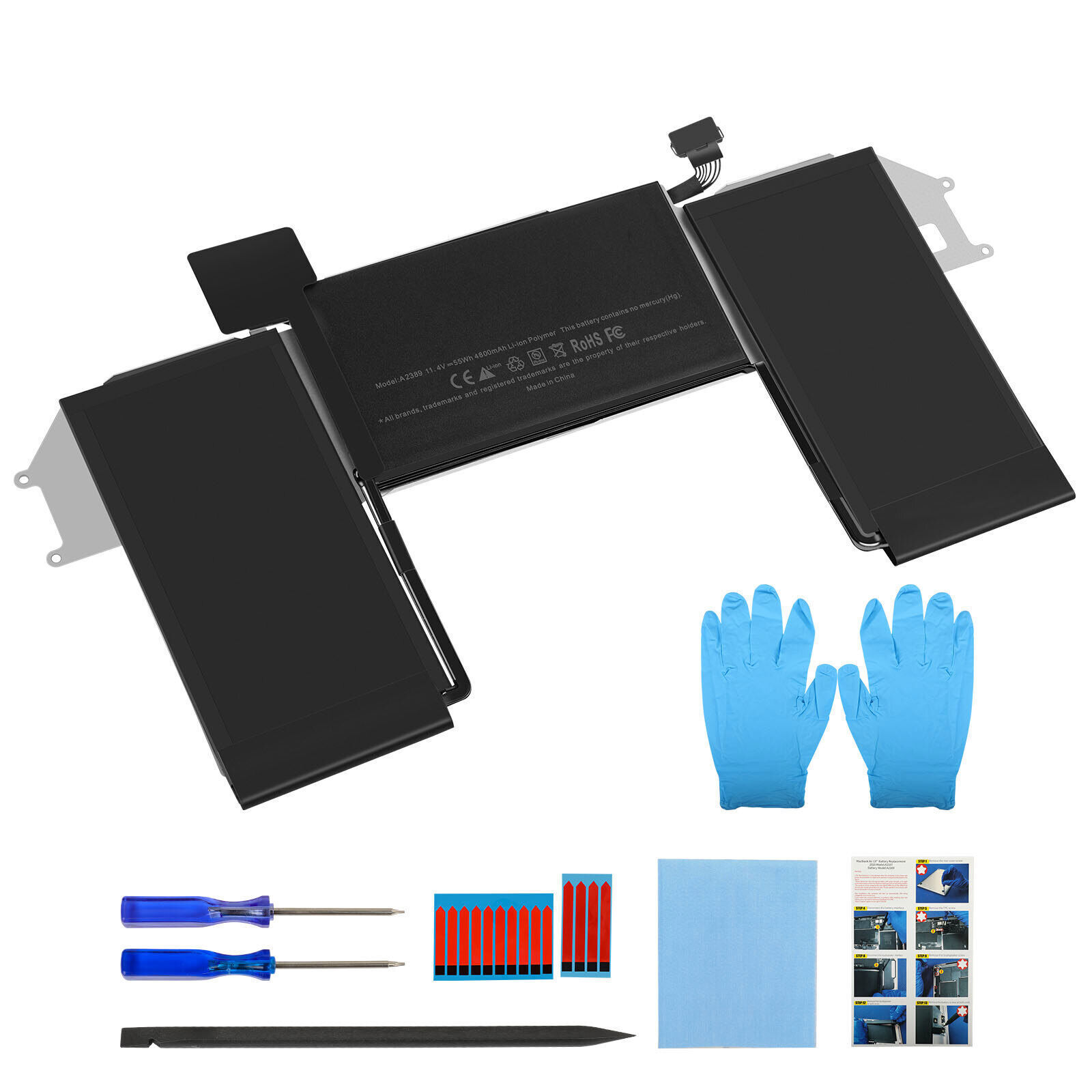 A2389 Battery for Apple Macbook Air 13" 2179 Air M1 A2337 Entry 2020 ...