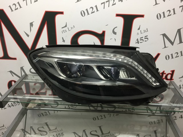 Mercedes-Benz W222 S Class Xenon LED Headlight Right A2229061002 for ...
