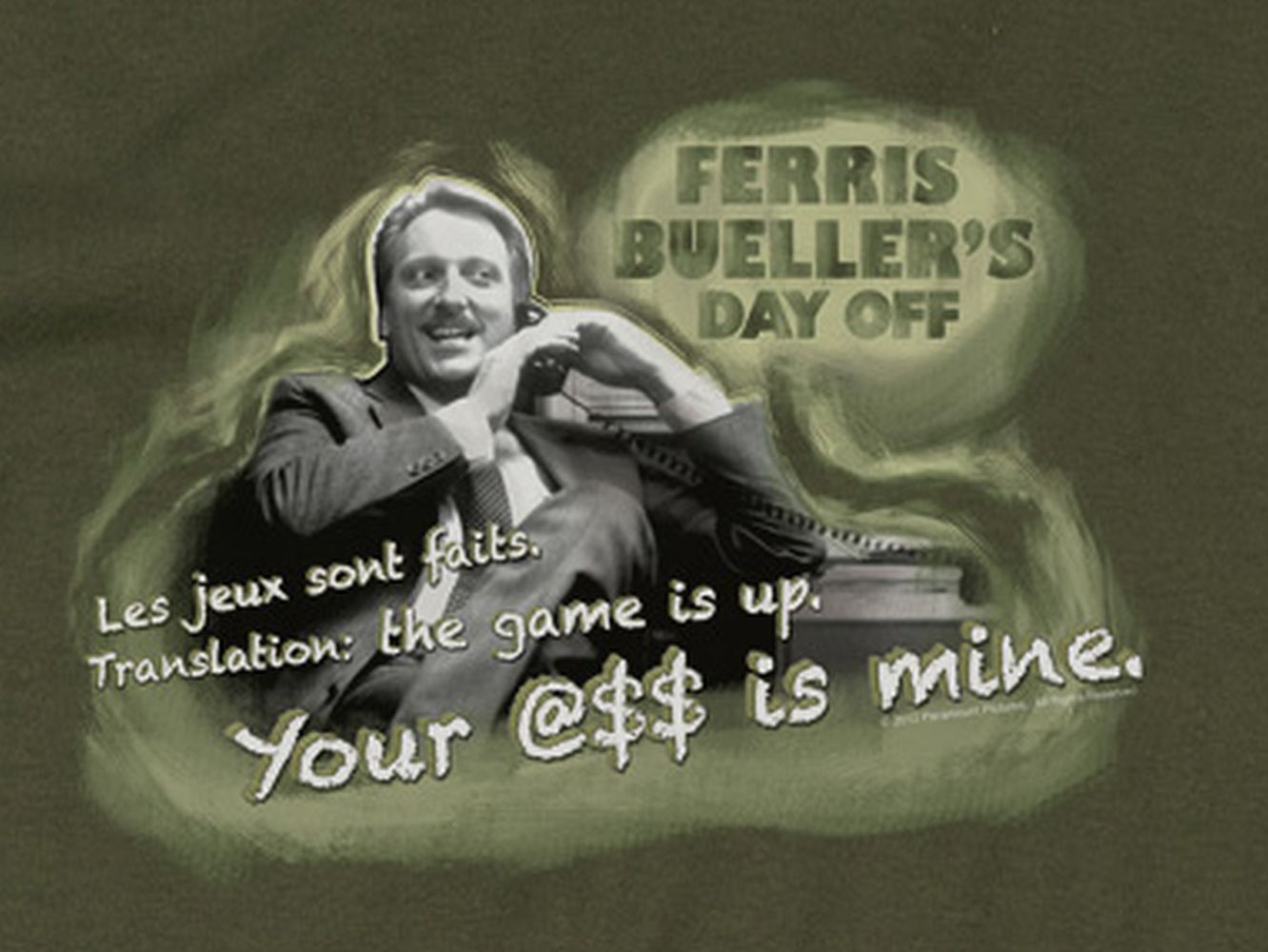 Ferris Beuller's Day Off "Mr. Rooney" T-Shirt | eBay