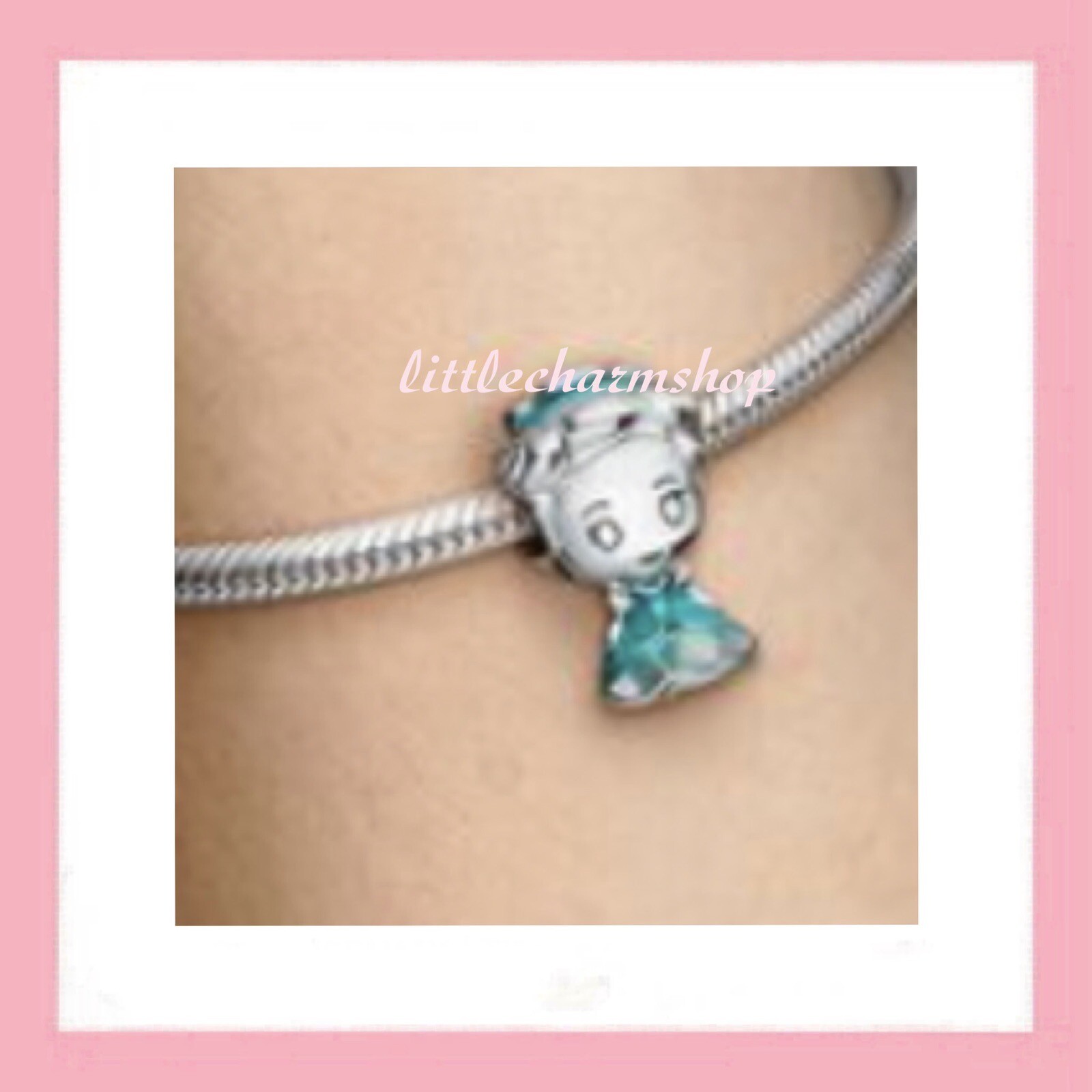 NEW Authentic Genuine PANDORA Silver Disney Cinderella Charm ...