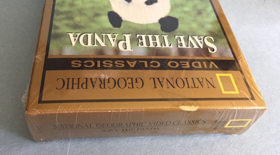 National Geographic Video Classics Save The Panda VHS New Unopened ...