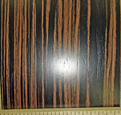 Ebony Prefinished composite wood veneer 48" x 96" on phenolic backer 1 ...