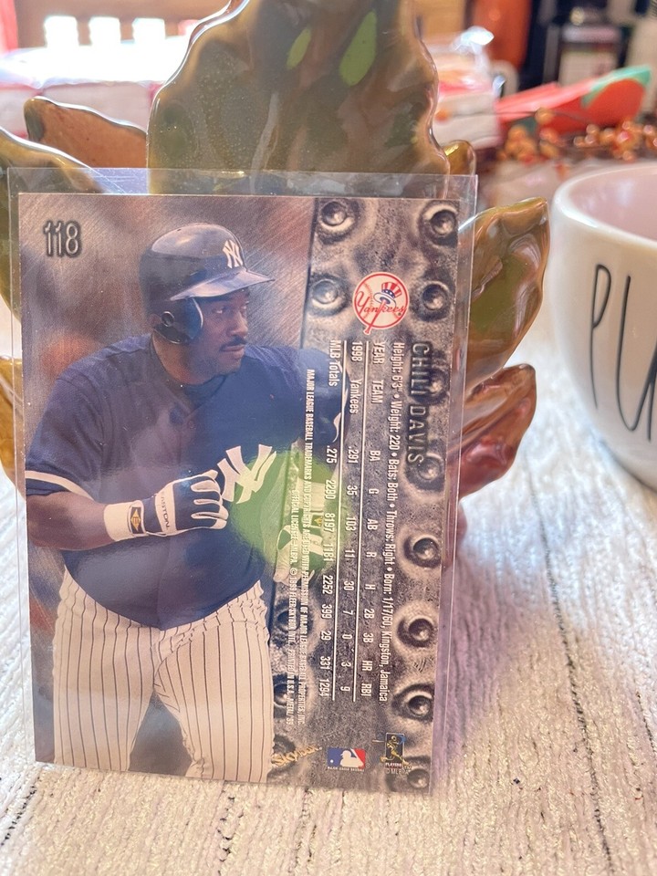 1999 (YANKEES) Metal Universe #118 Chili Davis | eBay