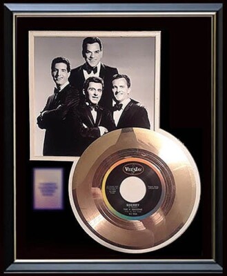 THE 4 FOUR SEASONS SHERRY 45 RPM GOLD RECORD RARE NON RIAA AWARD | eBay