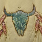 Small One of a Kind Mens Deerskin Leather Jacket Native American Hand ...