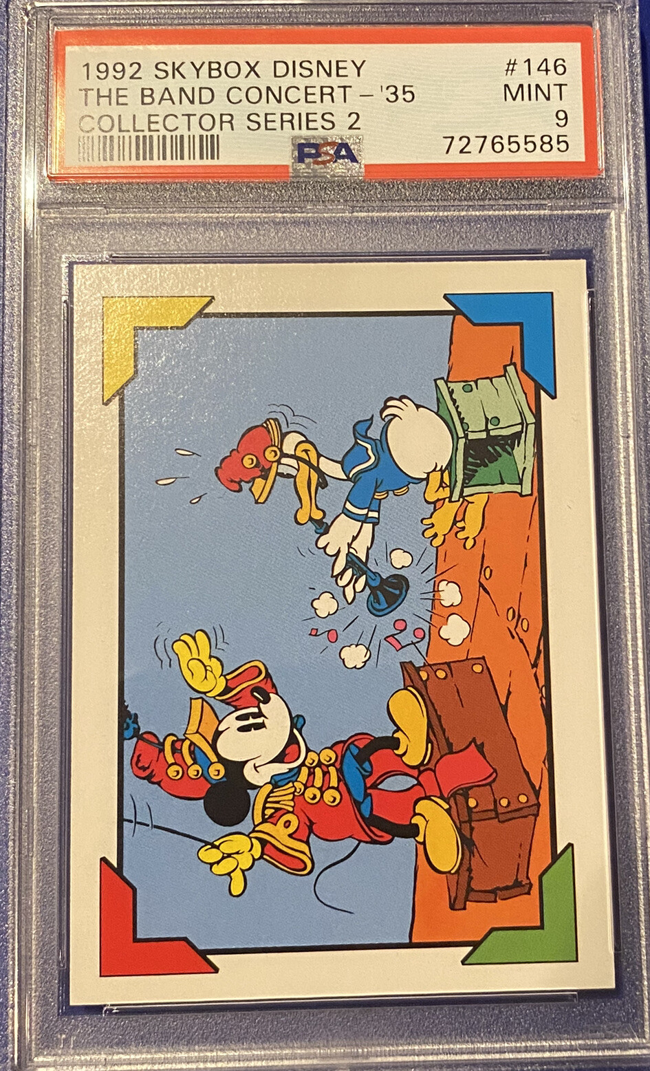 1992 IMPEL DISNEY COLLECTOR CARDS SERIES 2 - A BAND CONCERT PSA 9 MINT ...