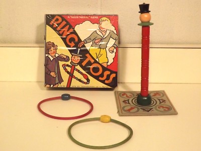 Vintage Transogram "Gold Medal" Ring Toss Game | eBay