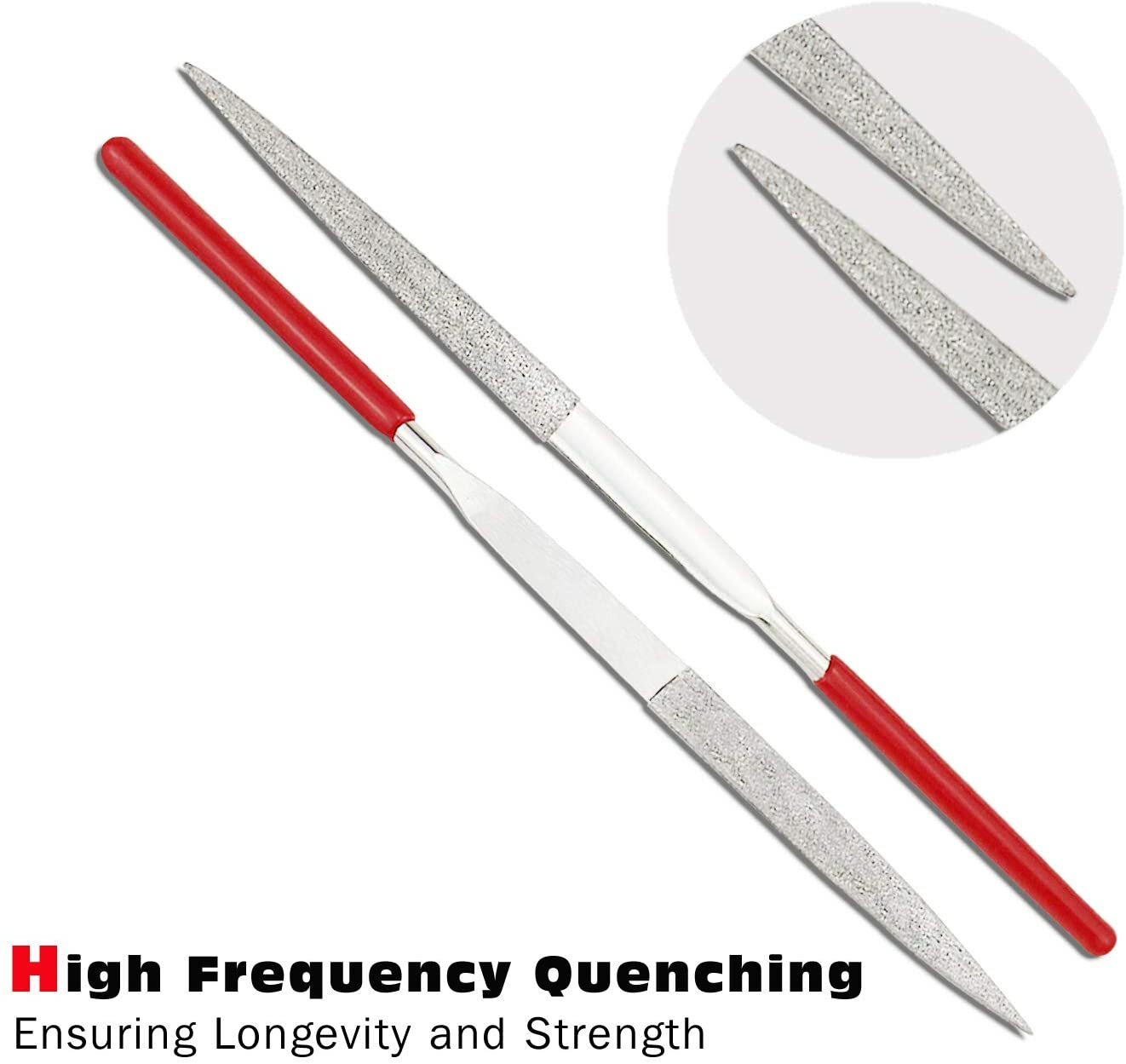 10x Diamant Feilen Set Satz Schlüsselfeile Nadelfeile Raspel ...