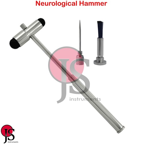 Diagnostic Reflex Hammer Neurological Surgical Percussor Testing + Pin ...